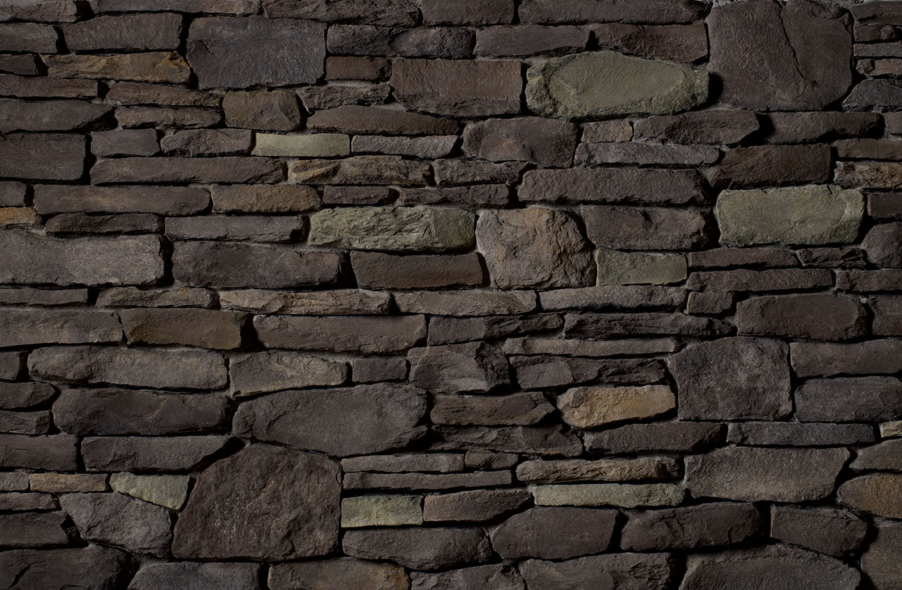 Cultured Stone Del Mare Ledgestone Black Isle - Metex Building Products
